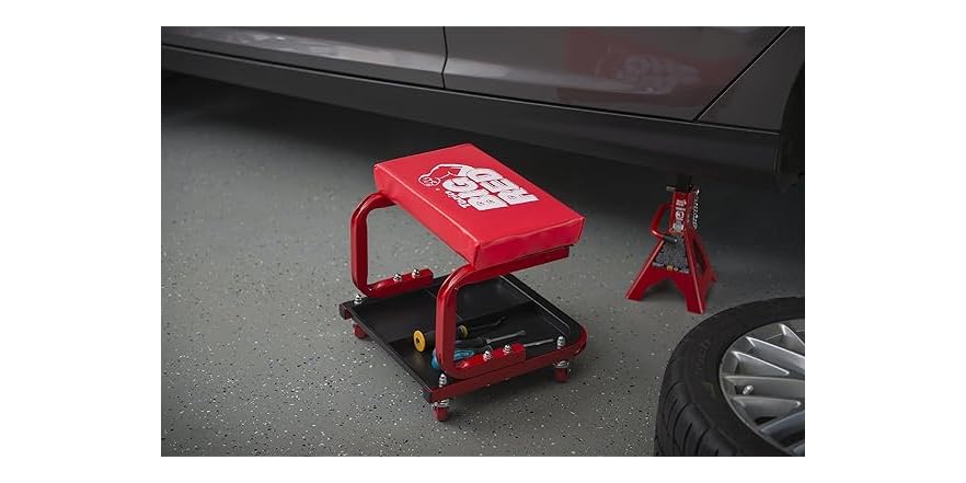 Torin Big RED 250lbs Red Rolling Automotive Creeper