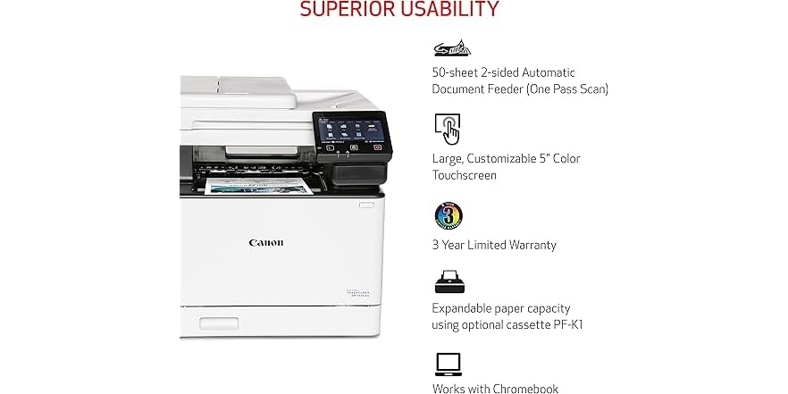 Canon Color imageCLASS MF753Cdw Laser Printer
