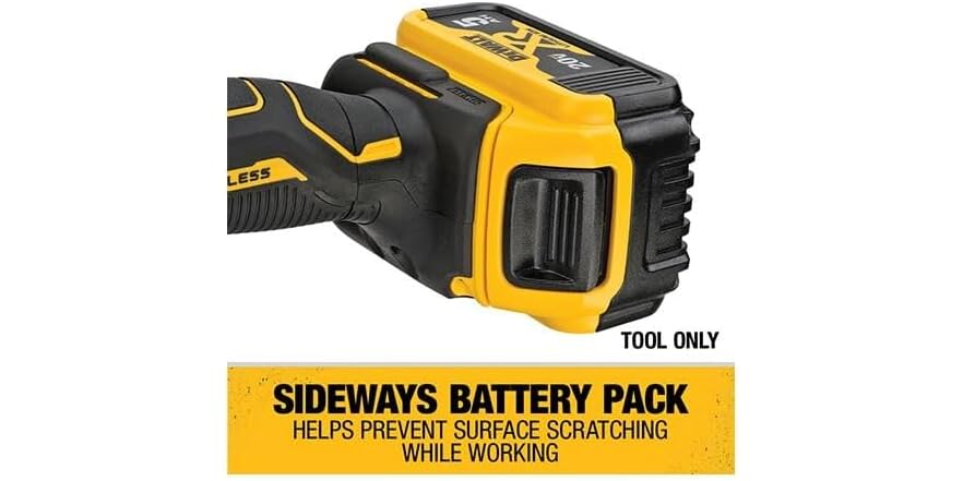 DEWALT DCM849B 20V MAX* XR Cordless Polisher