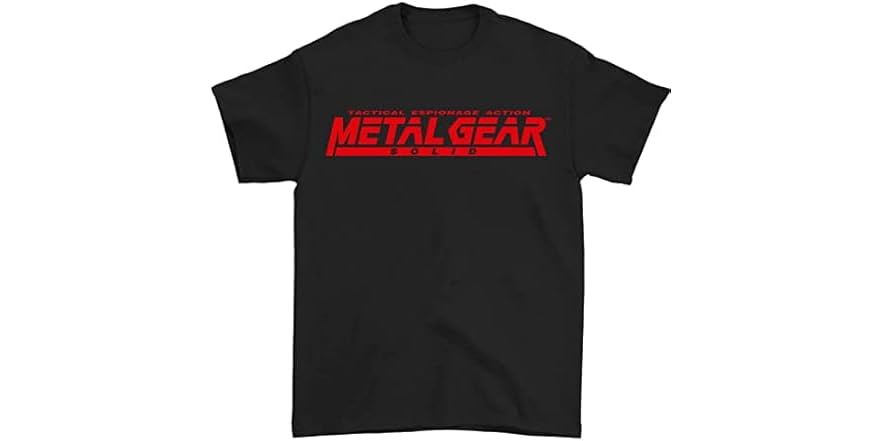 Metal Gear Solid Graphic Gaming T-Shirt