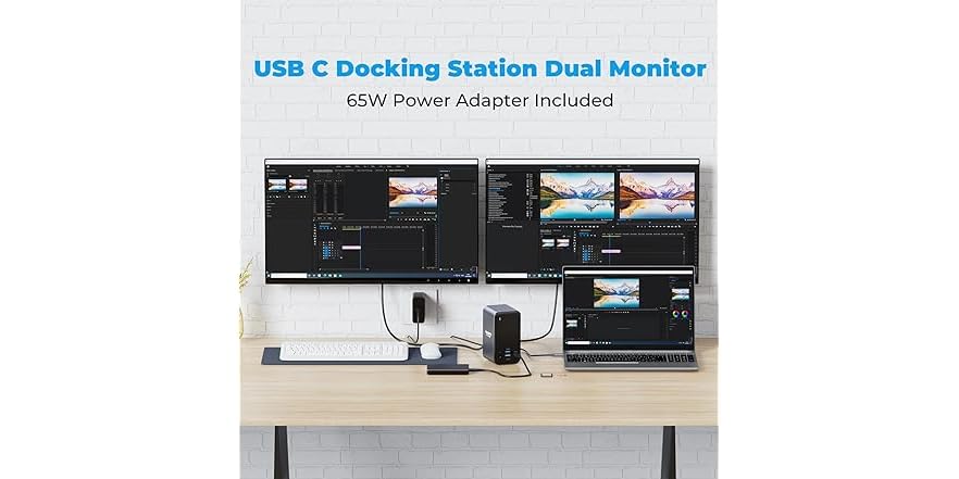 USB C Docking Station Dual Monitor