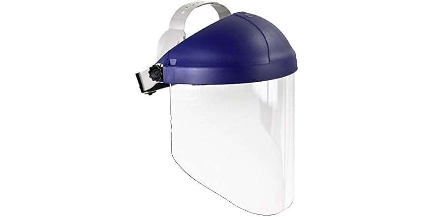 Polycarbonate Face Shield w/Ratchet Head
