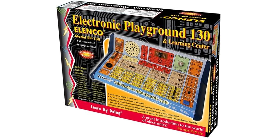 Elenco 130-in-1 Electronic Playground