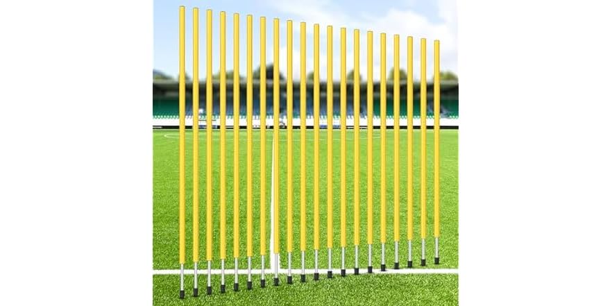 5ft Adjustable Agility Training Poles