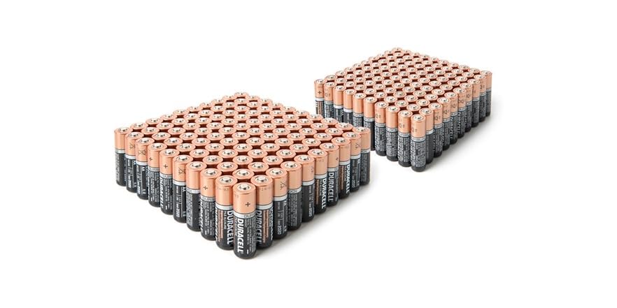 AA & AAA Alkaline Batteries - 200 Mega Pack