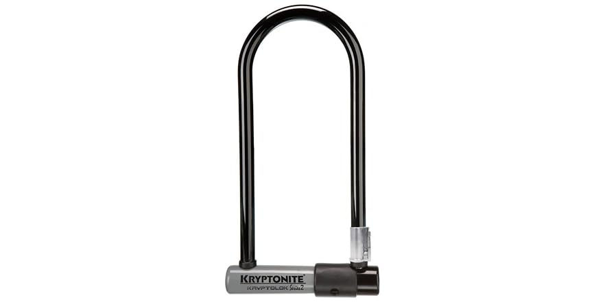 Kryptonite Heavy Duty Bike U Lock w/ 4ft Flex Cable