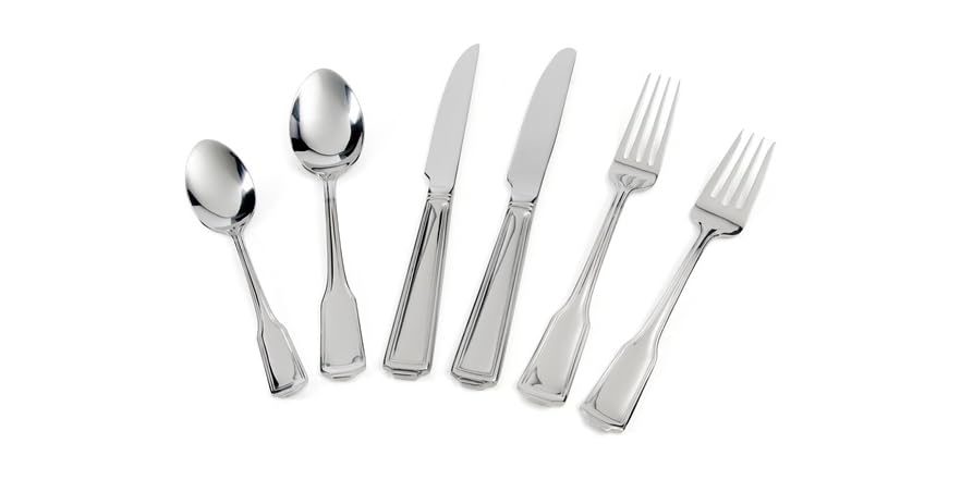 Wallace 18/10 92Pc Flatware Set-2 Styles