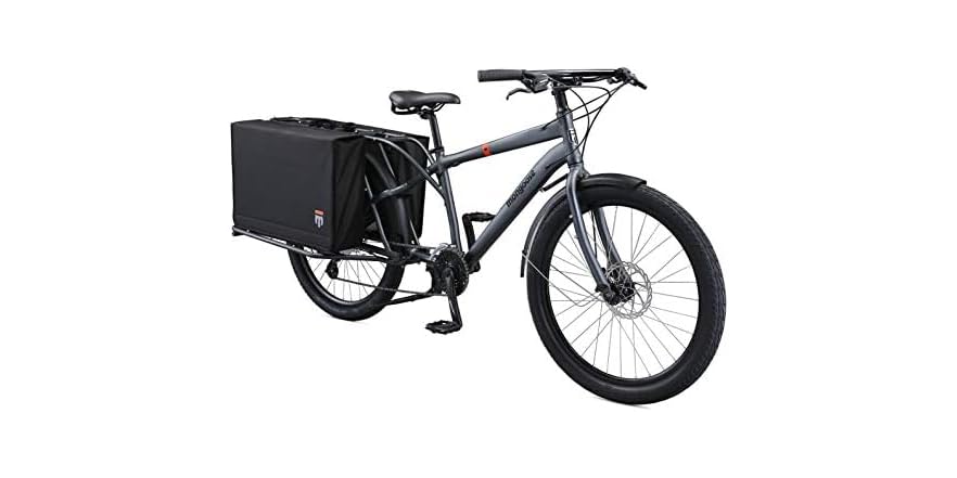 Mongoose Envoy Cargo Bike 26-Inch Wheels