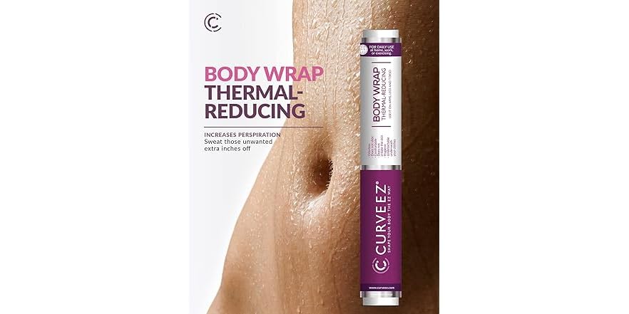 CURVEEZ Black Osmotic Plastic Body Wrap