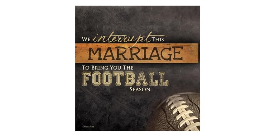 Football Season Coasters - Set of 4