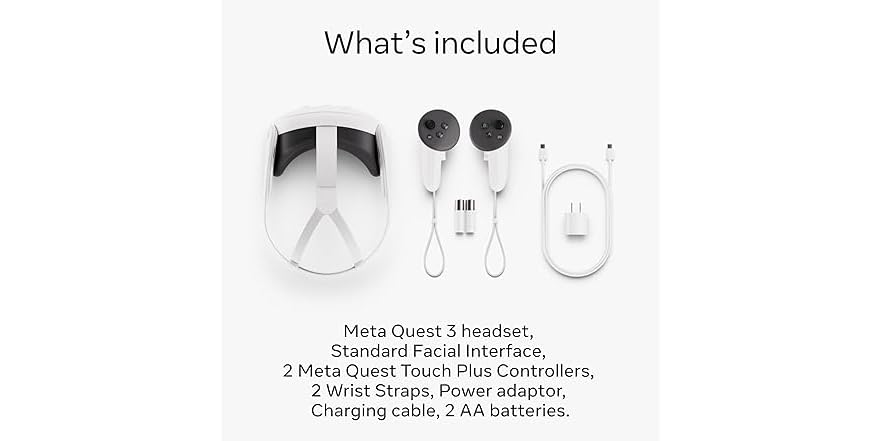 Meta Quest 3 (Grade A Refurbished)