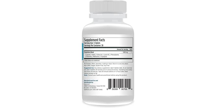 Kion Aminos Essential Amino Acids Tablet