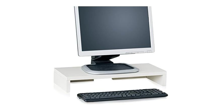 Way Basics Monitor Stand Screen Riser