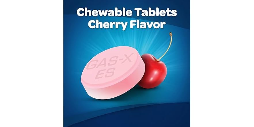 Gas-X Extra Strength Chewable Gas Relief Tablets