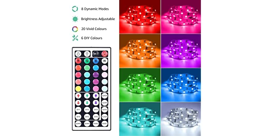 Lepro LED Strip Lights, RGB LED Strips