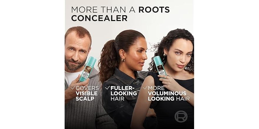 L'Oreal Paris Root Cover Up Black