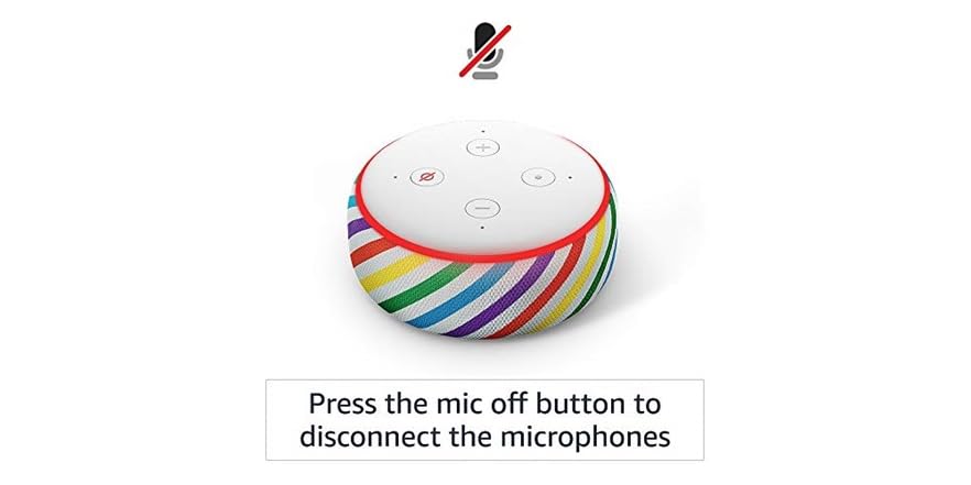 Echo Dot Kids Edition (Rainbow or Blue)