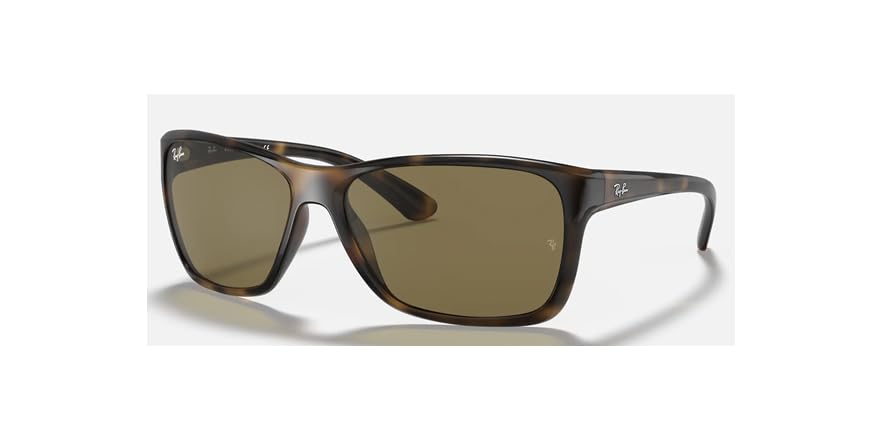 Ray-Ban Men's Rb4331 Square Sunglasses (Open Box)