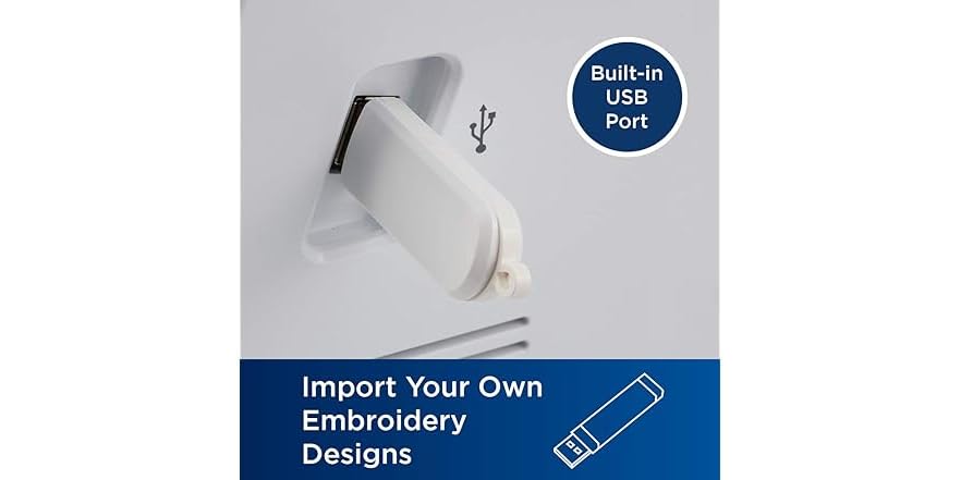 Brother Embroidery Machine PE800, 138 Built-in Designs, 5" x 7" Hoop ...