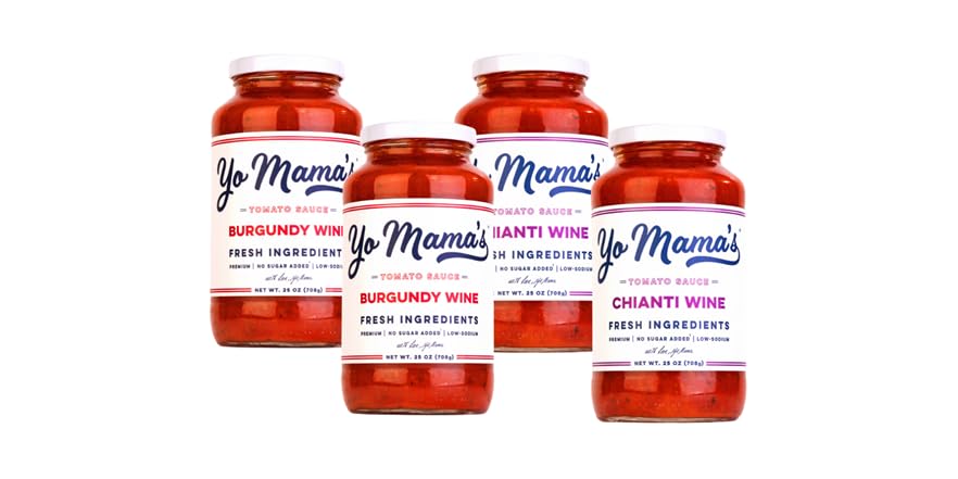 (4 Pack) Yo Mama's Wine Collection #2