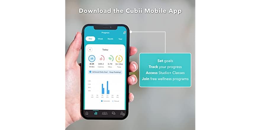 Cubii Under Desk Elliptical Purple