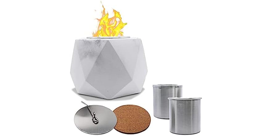 Toffee’s Home Concrete Tabletop Fire Pit Bowl