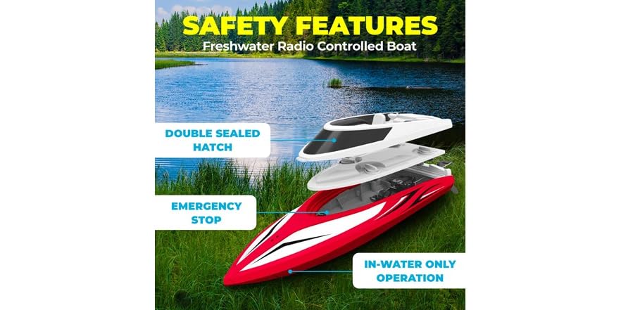 Force1 Velocity RC Boat