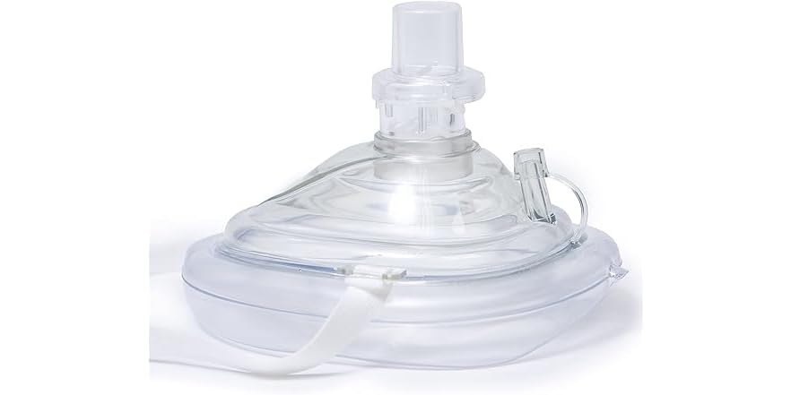 PrimaCare CPR Rescue Mask Red