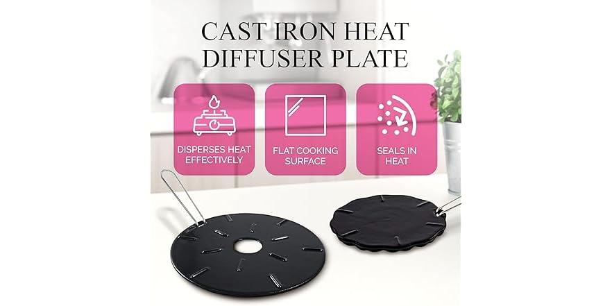 Cast Iron Heat Diffuser for Gas Stove