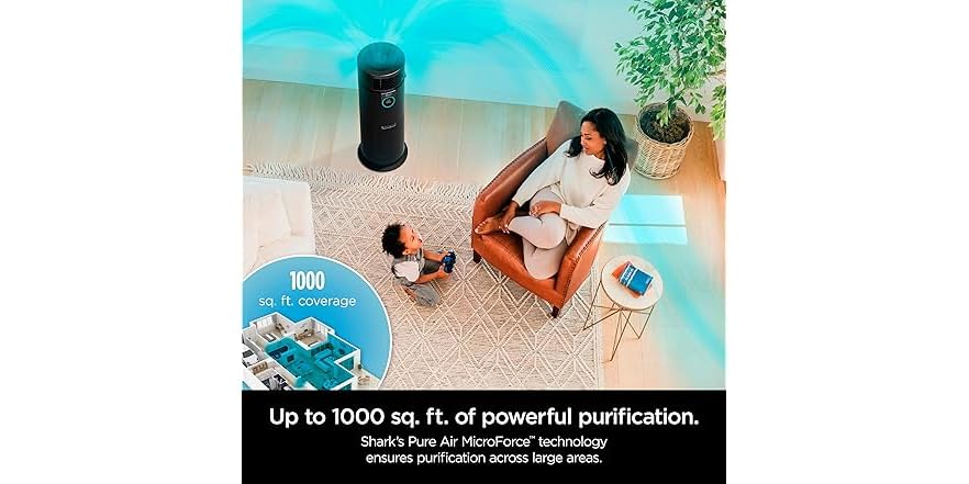 Shark R-HC501 3-in-1 Heater & Air Purifier
