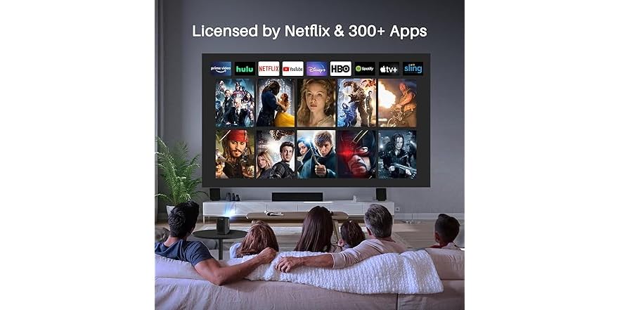 SANSUI Portable Projector