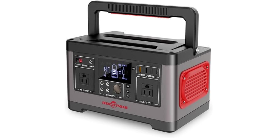ROCKPALS Portable Power Station 500W