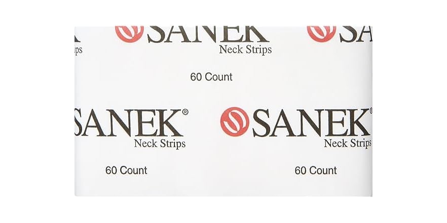 12Pk Sanek Neck Strips, 60ct