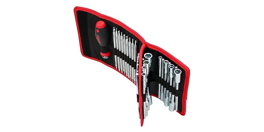 Wiha 28188 32 Piece Drive-Loc VI Wallet Set