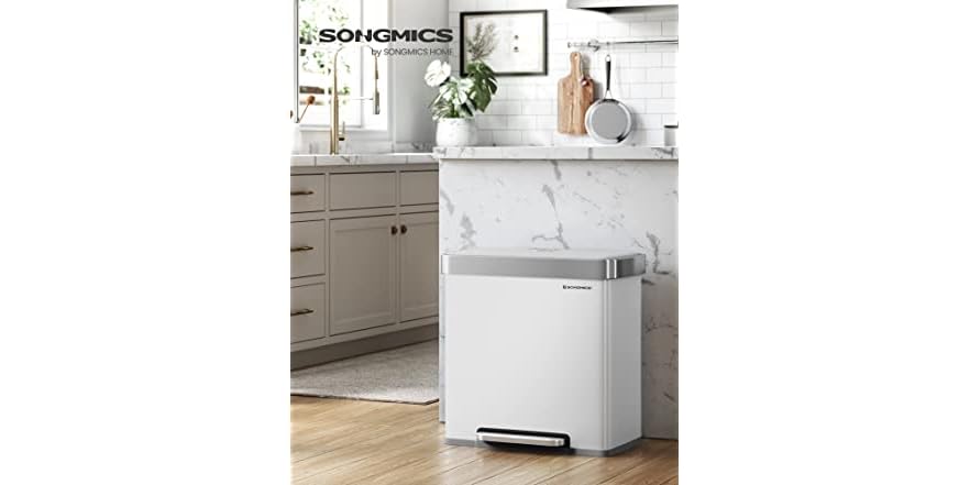 SONGMICS 16 Gallon Kitchen Garbage Can