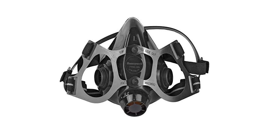 North Safety Half Mask Respirators, Medium