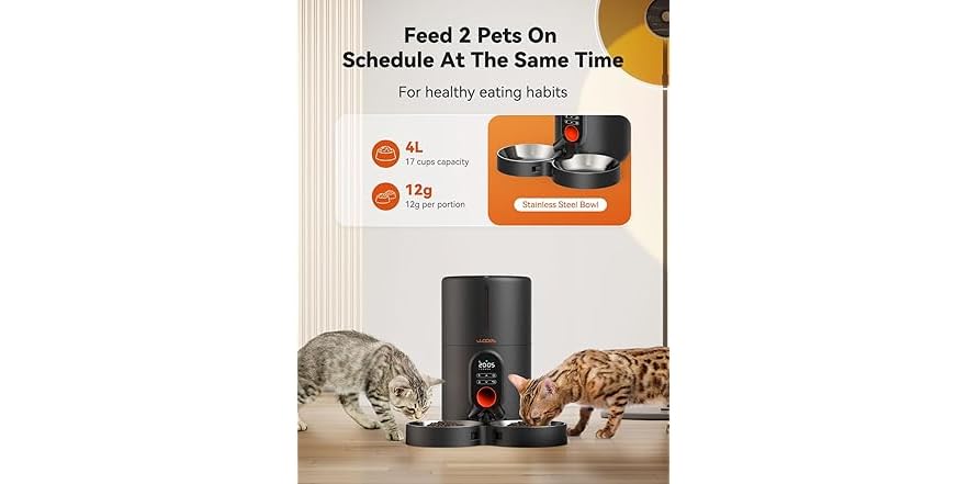 WOPET Automatic Cat Feeder