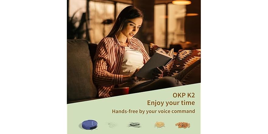OKP Life K2 Robot Vacuum Cleaner (Open Box)