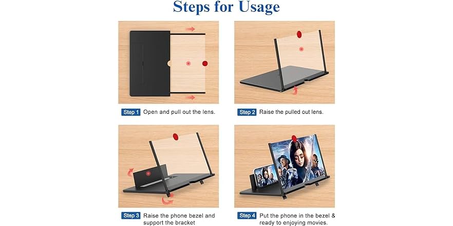 18" 3D Screen Magnifier Stand