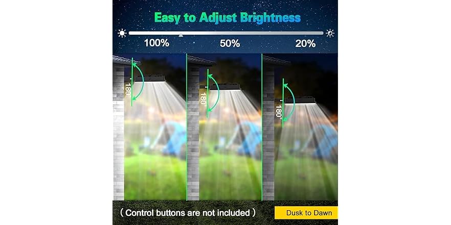 Tycolit 2Pk Dusk to Dawn Led Outdoor Flood Lights