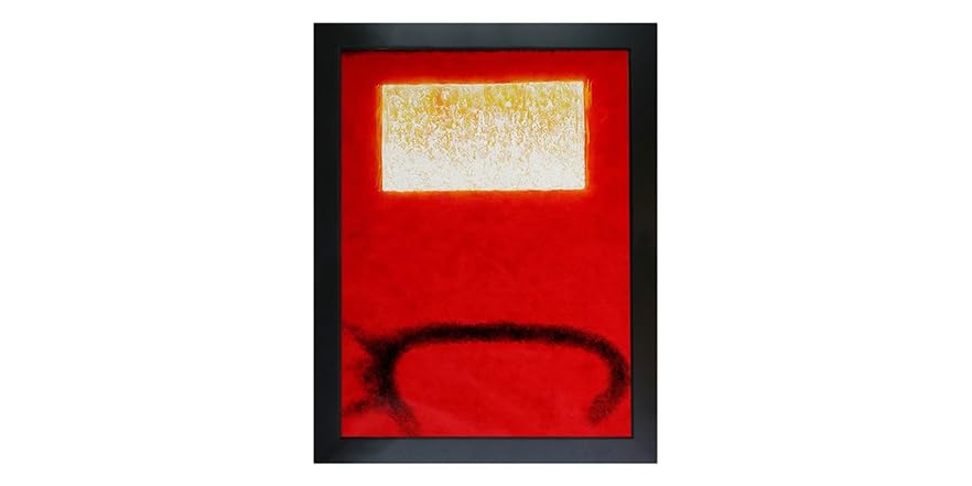 Mark Rothko - White over Red
