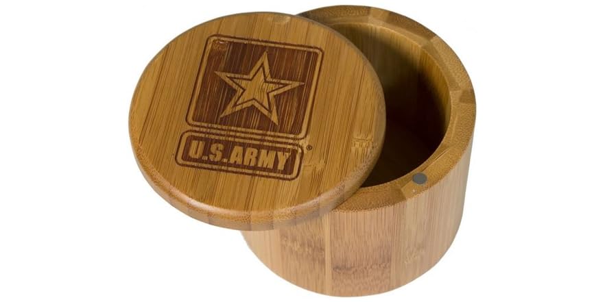 Totally Bamboo Army Salt Box