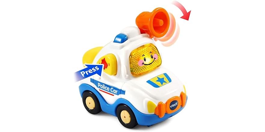 VTech Go! Go! Smart Wheels Payton Police Car