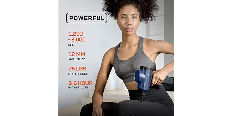 LifePro Sonic Pro Percussion Massage Gun