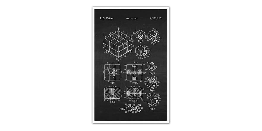 Rubiks Cube Poster (Your Choice)