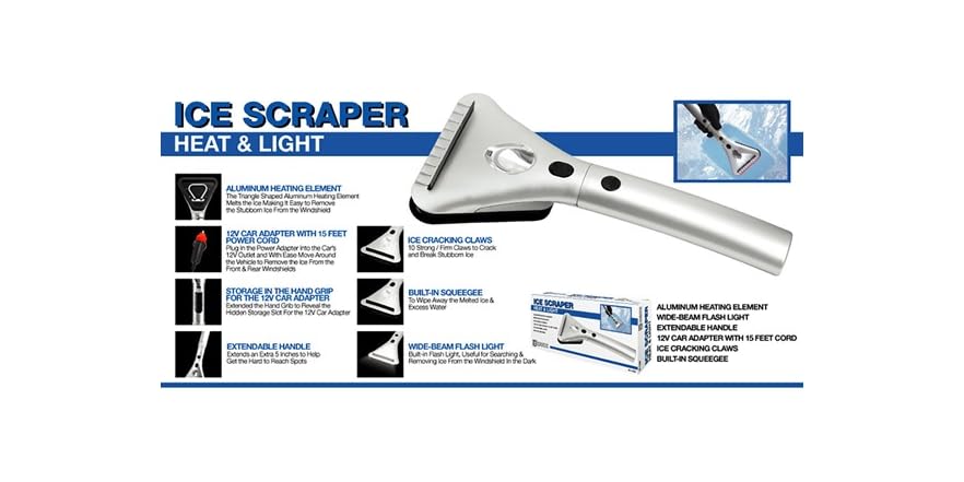 Heated Ice Scraper