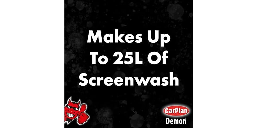 CarPlan Demon Shot Screenwash Booster