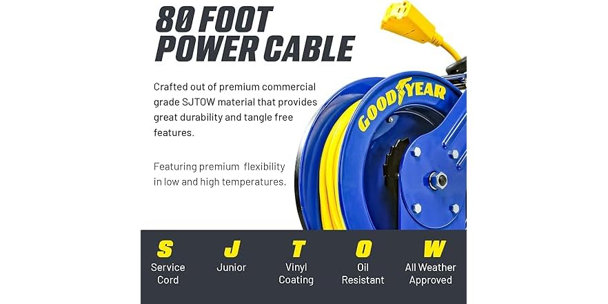 Goodyear Extension Cord Reel