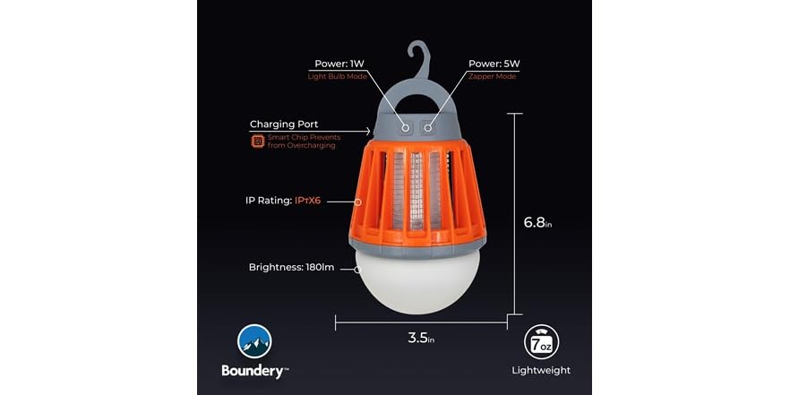 Boundery Bug Zapper Light Bulb