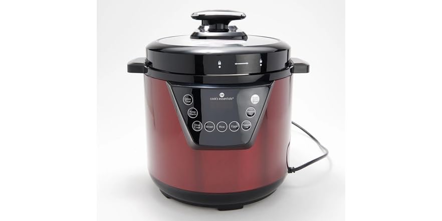 Cook's Essentials 6.3-qt Pressure Cooker